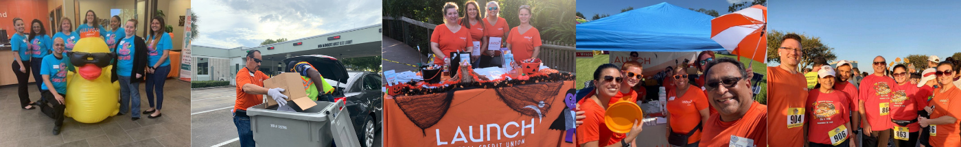 Community Events & Involvement-Launch Credit Union